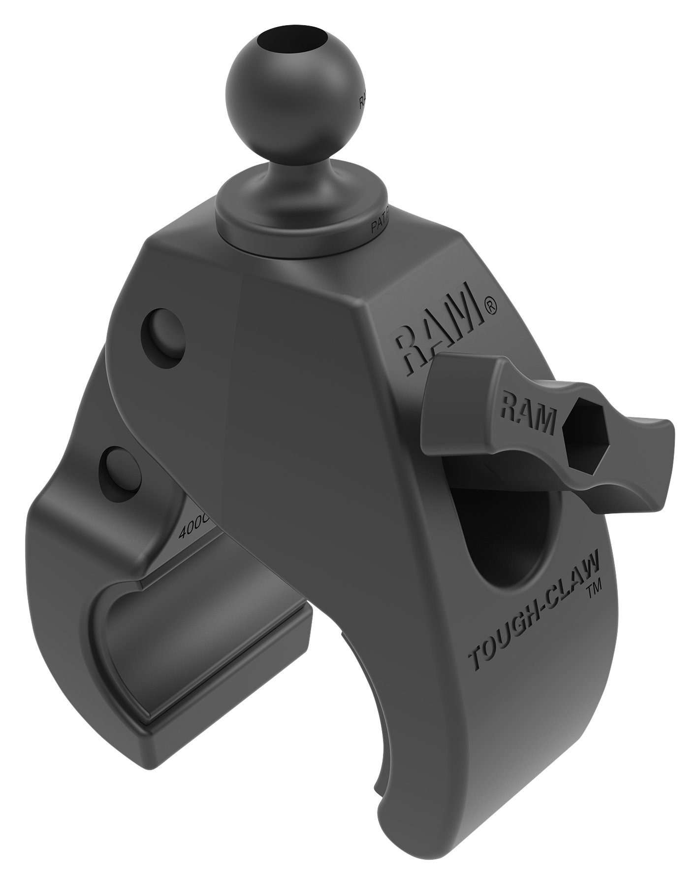 RAM Mounts Large Tough-Claw Mount with 1'' Rubber Ball | Bass Pro Shops